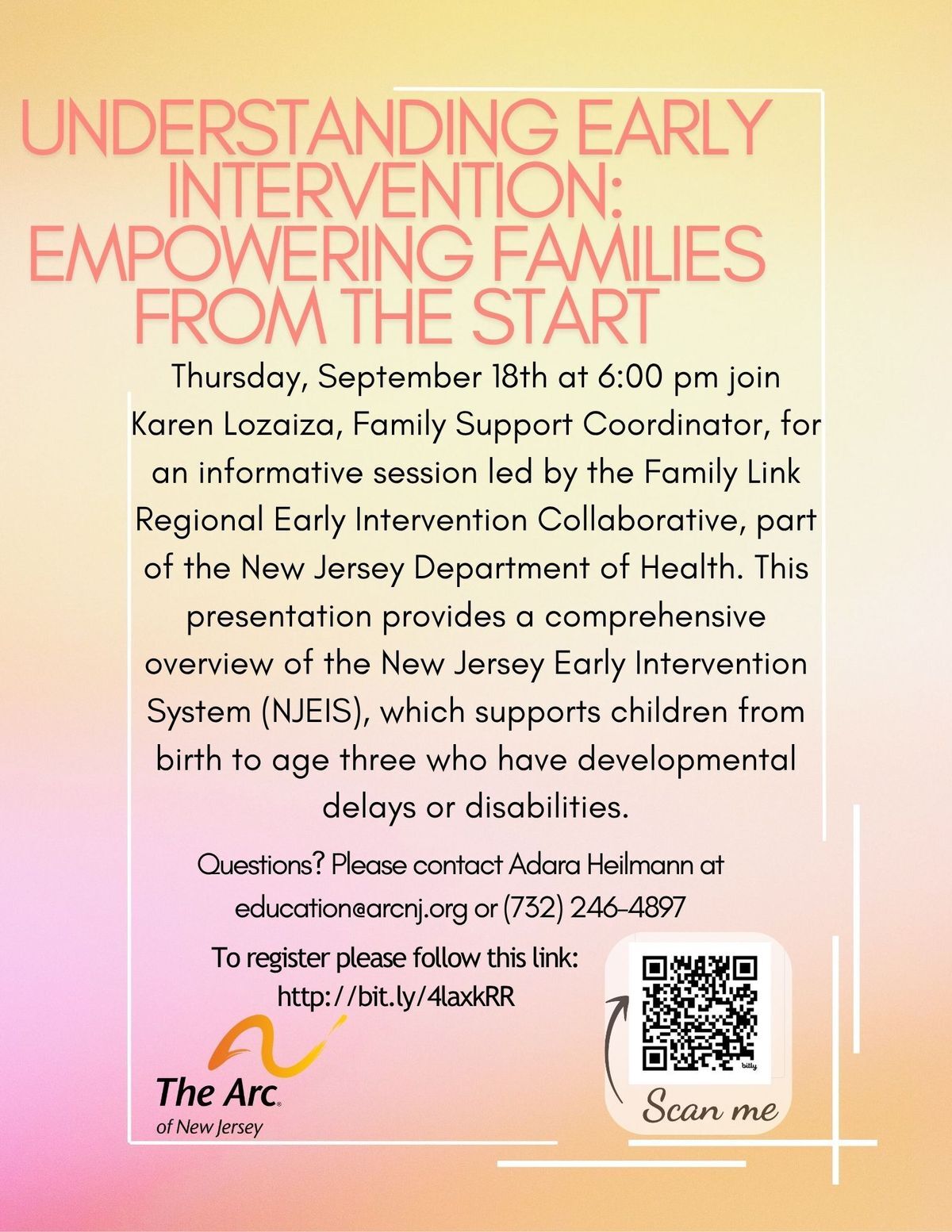 Events : Children's Advocacy : Programs : The Arc of New Jersey