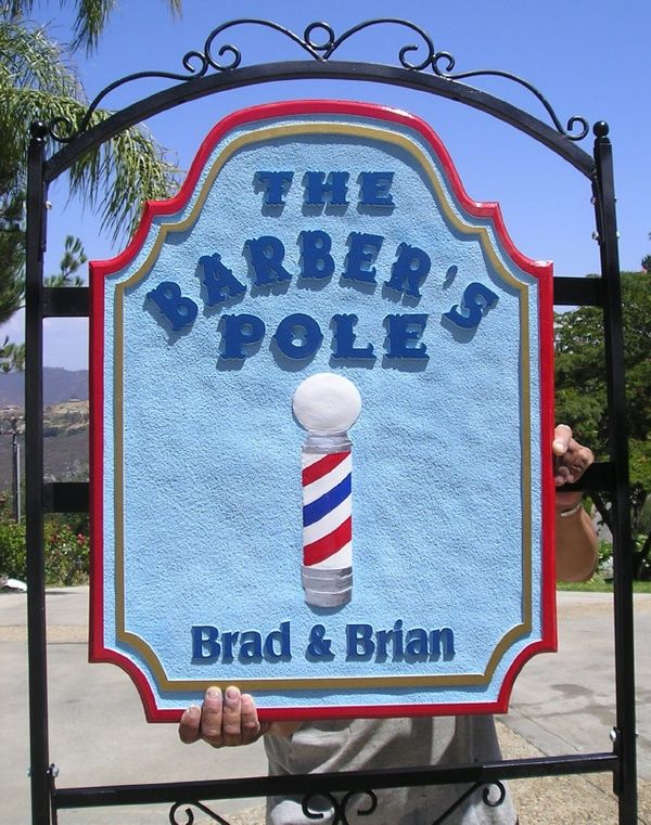 Art SignWorks Wrought Iron Scroll Brackets & Posts for Signs