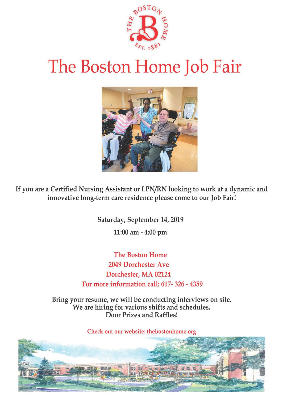 The Boston Home Job Fair : The Boston Home | Newsroom