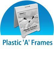Display Signs & Frames : Products & Services : Island Blue Print Co. Ltd.