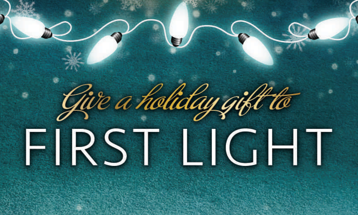 First Light : New Homepage