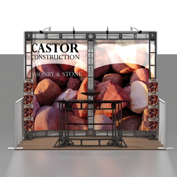 Indoor Booths | Custom Exhibit & Display Design | Printing | Full ...