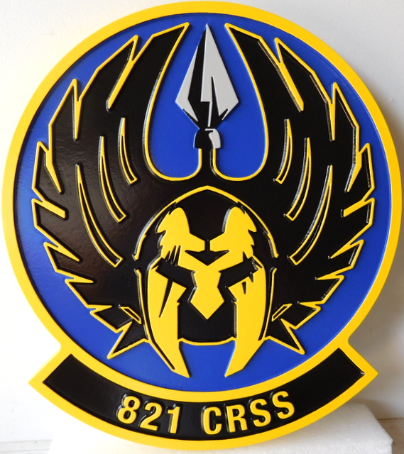 Military Carved Wood Plaques for Units & Individuals