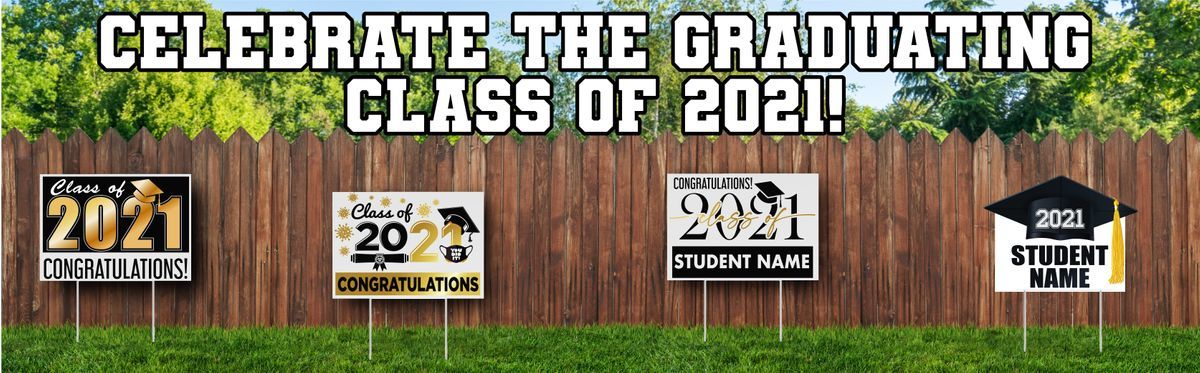 Graduation Lawn Signs