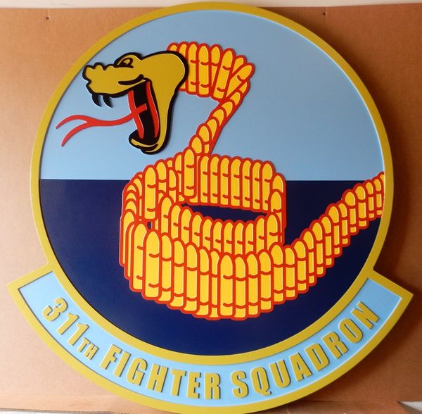 Military Carved Wood Plaques for Units & Individuals