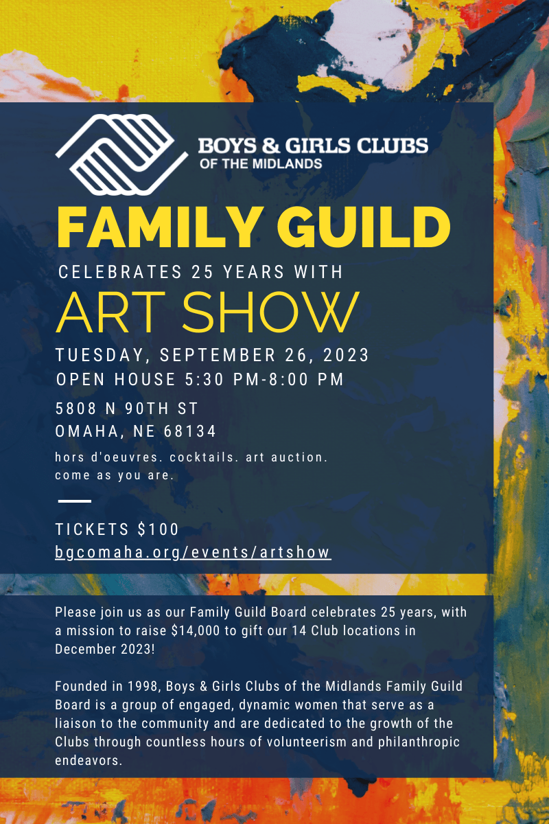 Family Guild Art Show : Art Show : Events : Boys & Girls Clubs of the ...