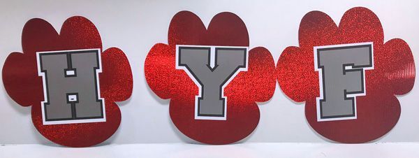 Mighty Cheer Signs