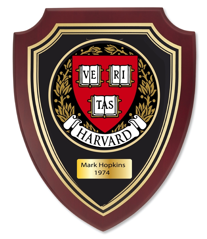 3-D Wood,Bronze,Gold,Painted College Seal Wall/Podium Plaques