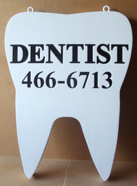 dentist and orthodontist signs and plaques