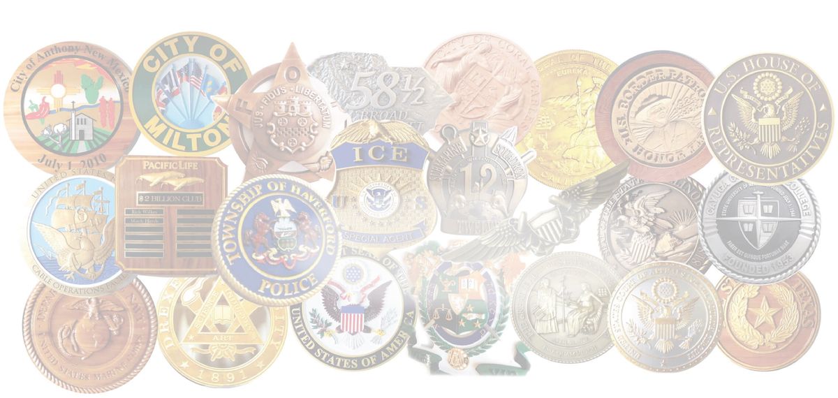 Chain-of-command and military leadership boards and plaques