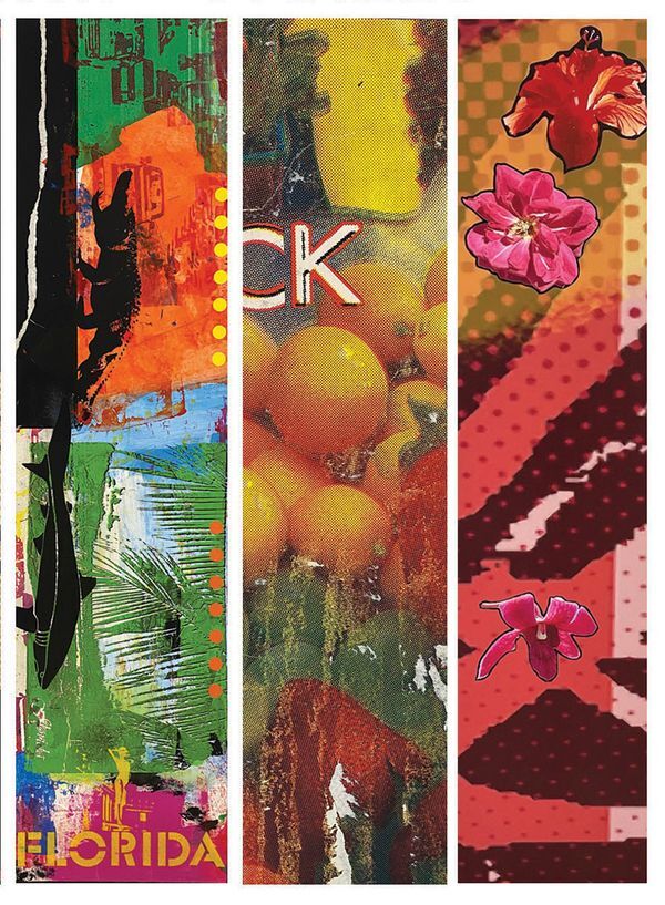 Modular Art Panels Stairwell Exhibit | Ormond Memorial Art Museum