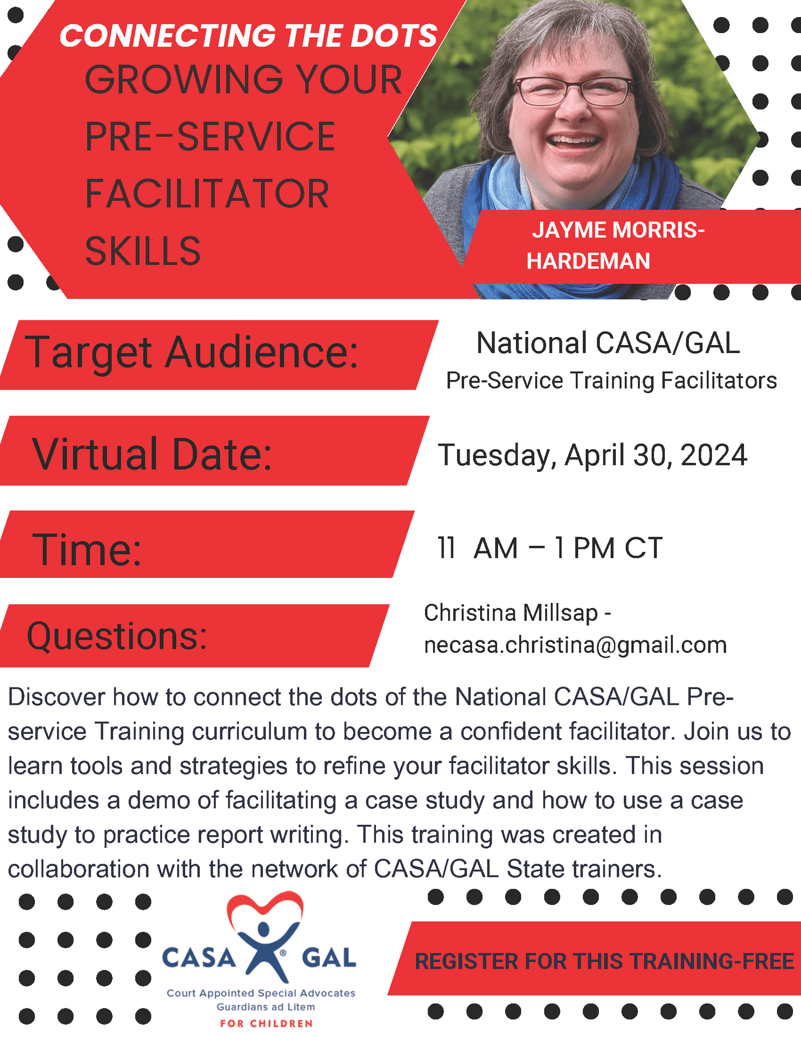 CASA Training Opportunities : Nebraska CASA Association