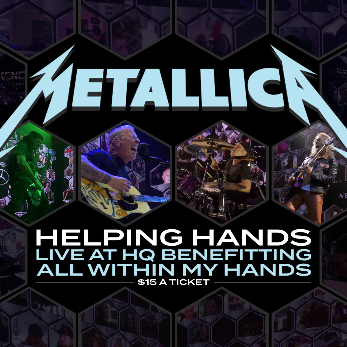 All Within My Hands Foundation | Metallica's Nonprofit