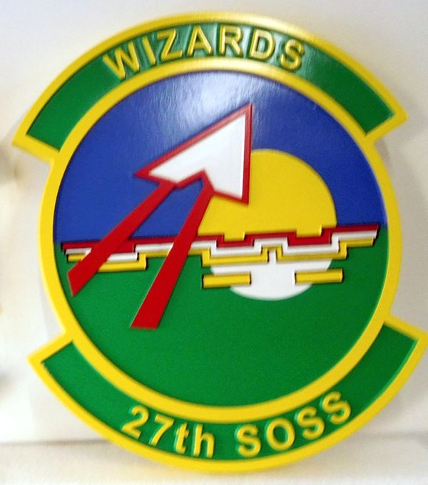 Military Carved Wood Plaques for Units & Individuals