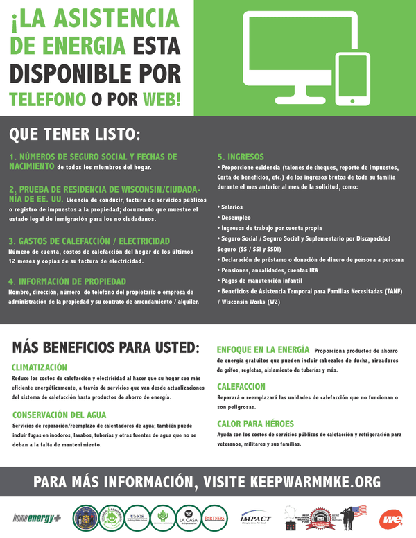 Energy Assistance | Milwaukee County LIHEAP | Community Advocates in ...