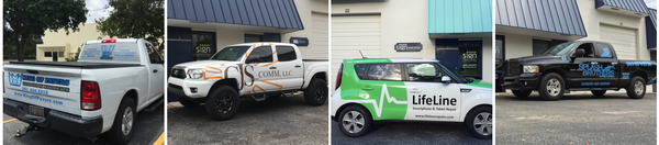 Vehicle Lettering & Decals | Sign Partners, Sign Company - Boca Raton