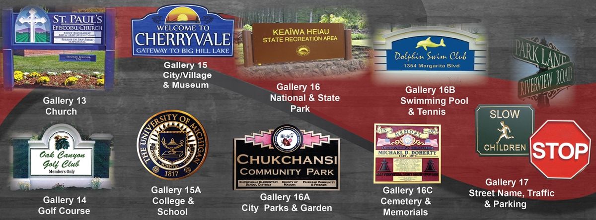 Carved Business Signs, Custom Commercial Signs, Hand-Carved Residence ...