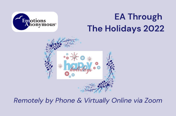 Emotions Anonymous 12 Step Program of recovery