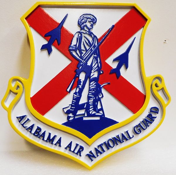 3D Painted, Wood, Bronze, Brass, Silver Air Force Plaques