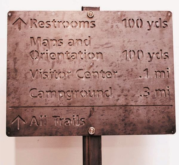 Large Custom Aluminum Signs & Low-maintenance Weathering Steel Signs ...