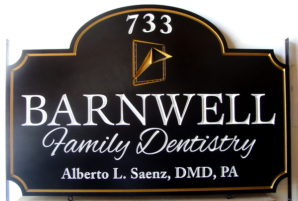 dentist and orthodontist signs and plaques