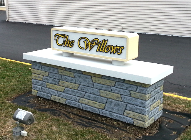 Wooden Apartment Signs, HOA Signs, Condominium Signage, Community Signs