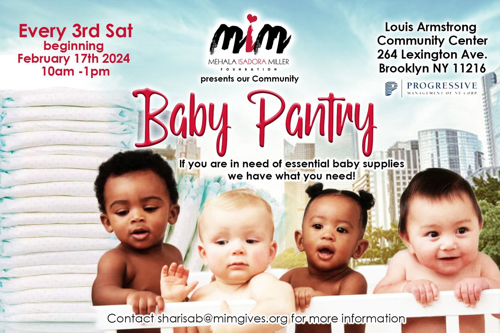 Baby Essential Supply Pantry : Event Calendar : Resources & Events ...