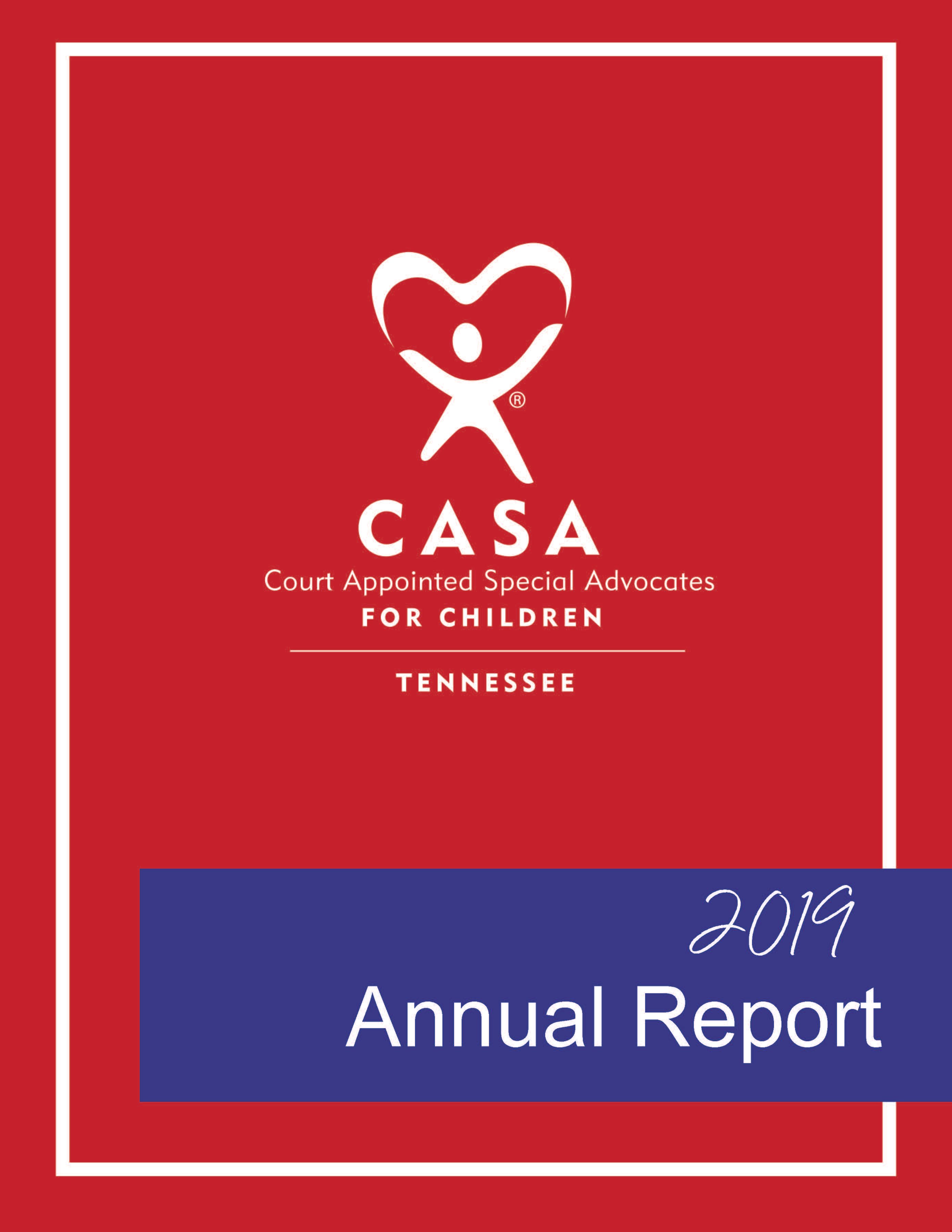 Annual Reports : About Us : Tennessee CASA Association