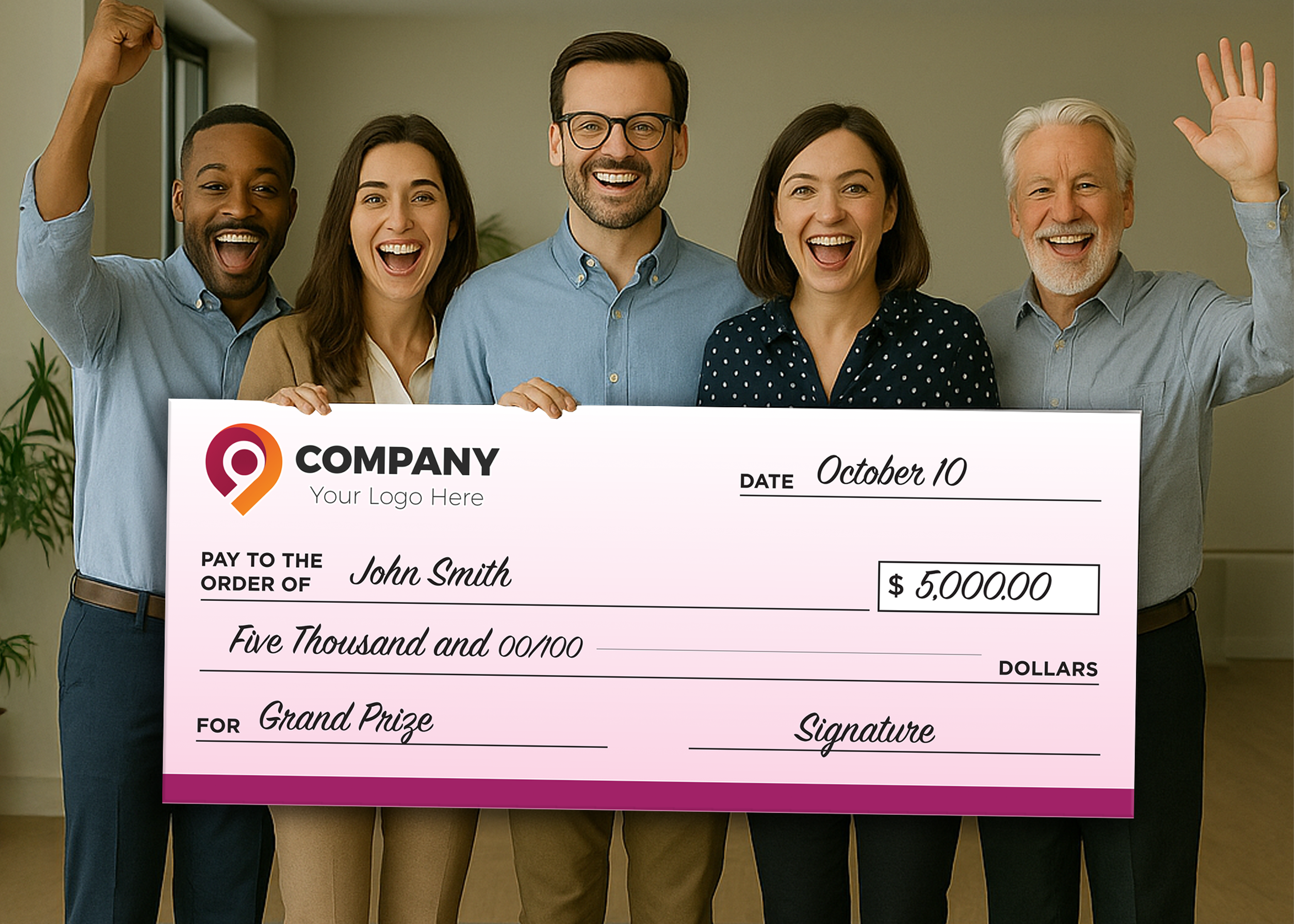 Giant Presentation Checks