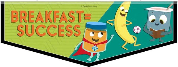 Lunch Bunch Elementary School Banners | Custom Banners | Descon