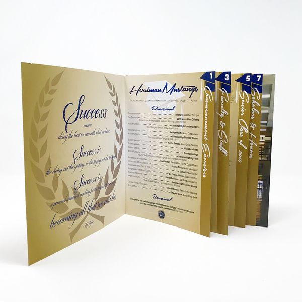 Program & Pamphlet Printing in Salt Lake City | Presto Print