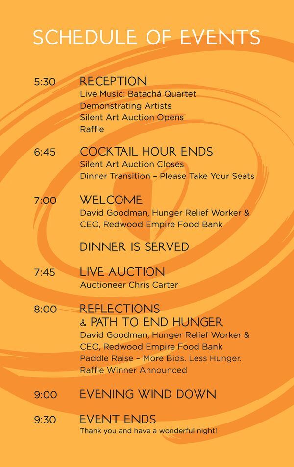 EmptyBowls : Redwood Empire Food Bank