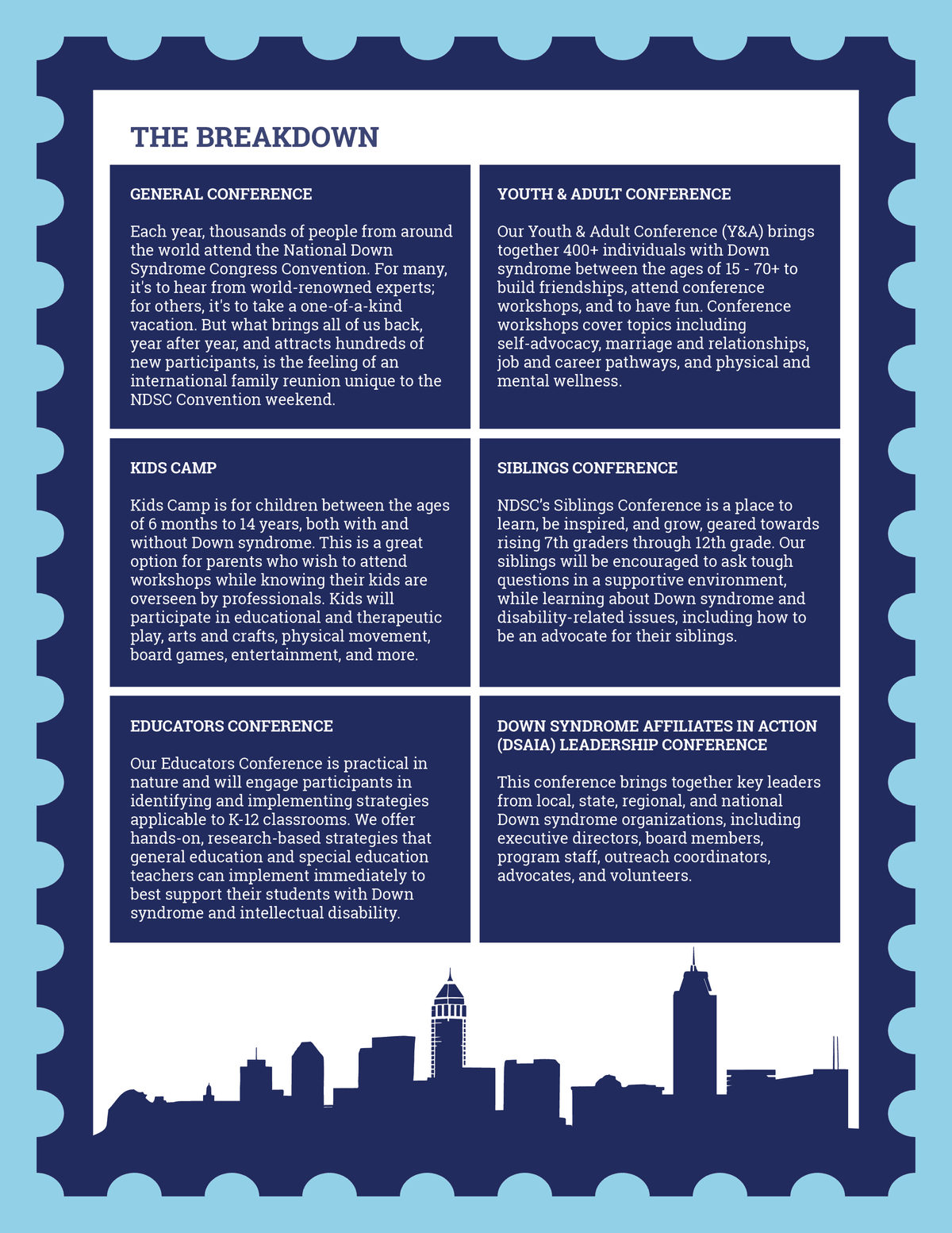 Convention Informational Packet : At a Glance : convention : National ...