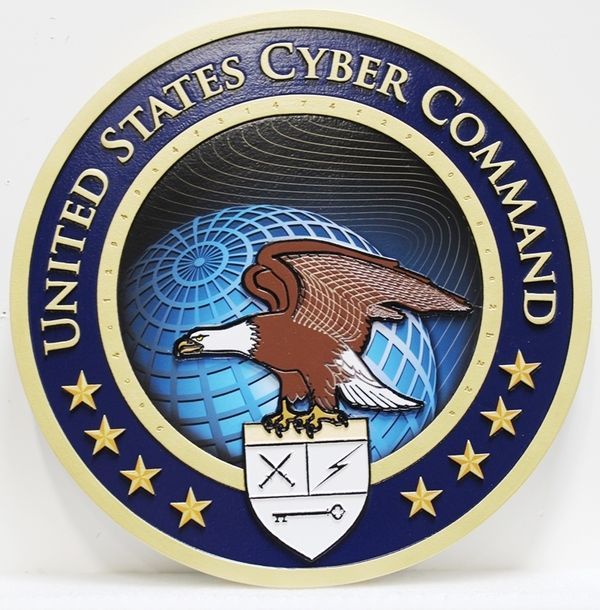 Carved 3D Painted, Wood, Bronze, Brass, Silver Military Plaques