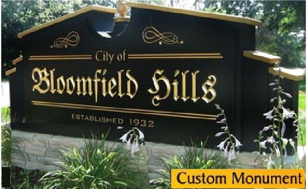 Monument Signs and Entrance Sign