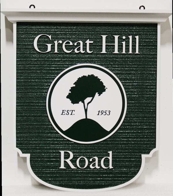 Custom Wood Street, Traffic and Parking Signs