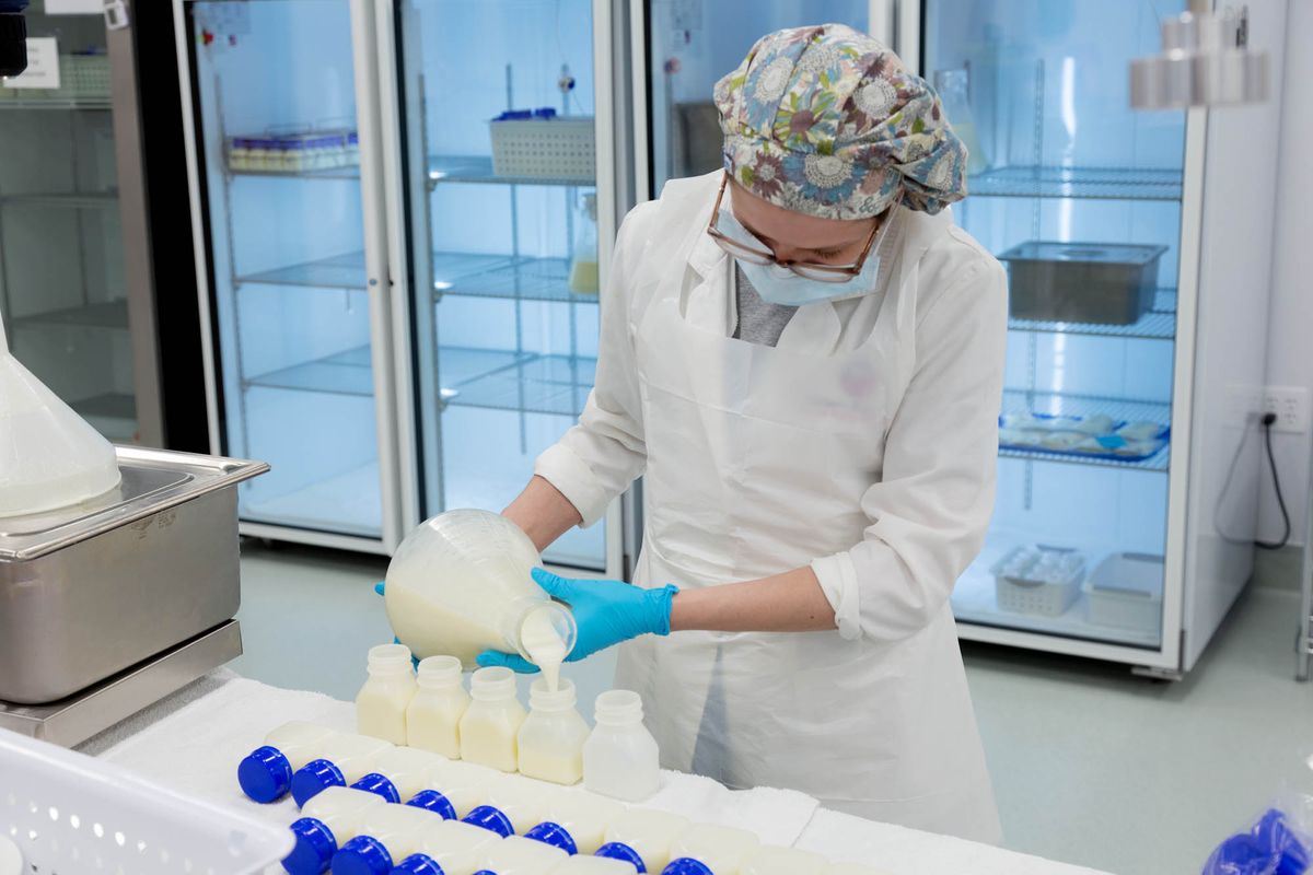 Lab Processing : What We Do : Mothers' Milk Bank of North Texas