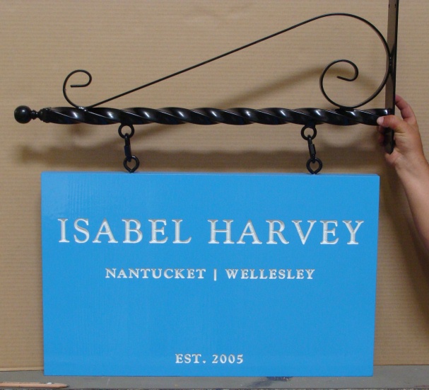 Metal Scroll Sign Brackets