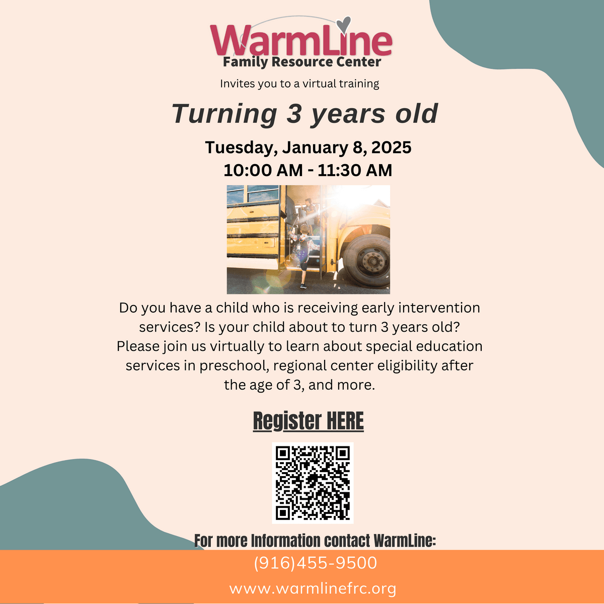 Events Calendar : News & Events : WarmLine Family Resource Center