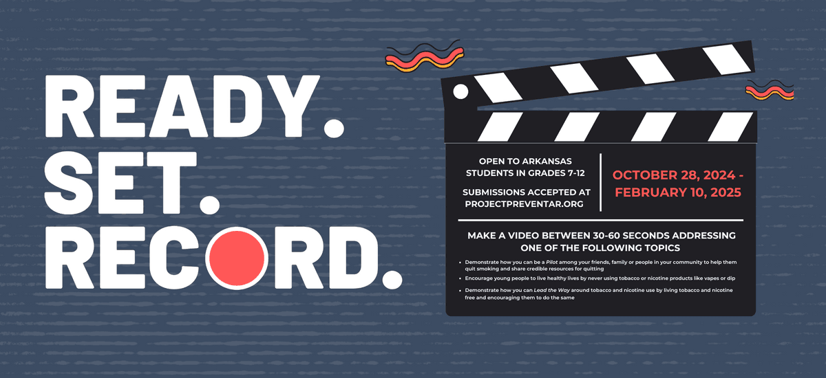 Ready. Set. Record. : What We Do : Project Prevent Arkansas