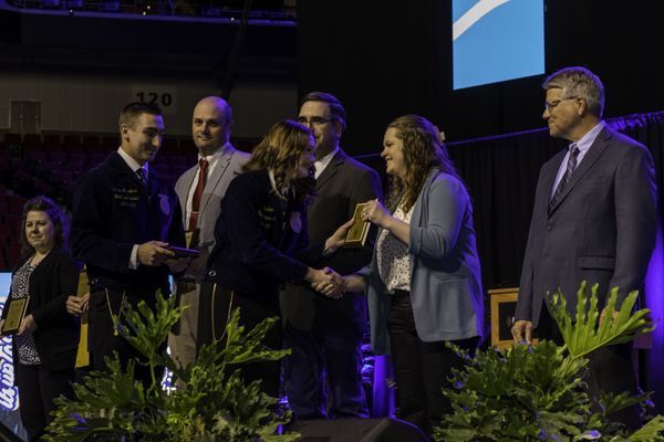 Nebraska FFA Foundation : Gary Scharf Helping Hand Award