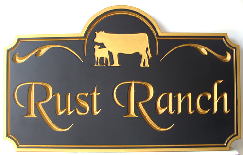 Farm signs, ranch signs, carved wood farm signs, carved wood ranch signs