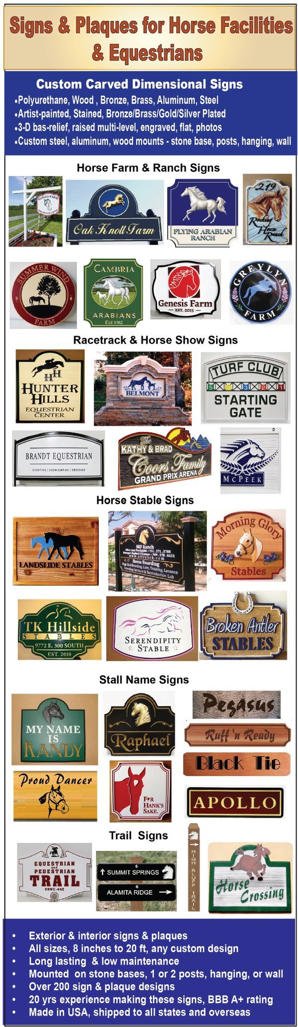 equestrian signs,horse farm signs, horse signs, equine signs, Carved ...