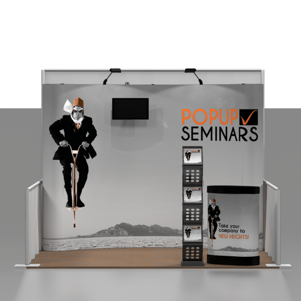 Indoor Booths | Custom Exhibit & Display Design | Printing | Full ...