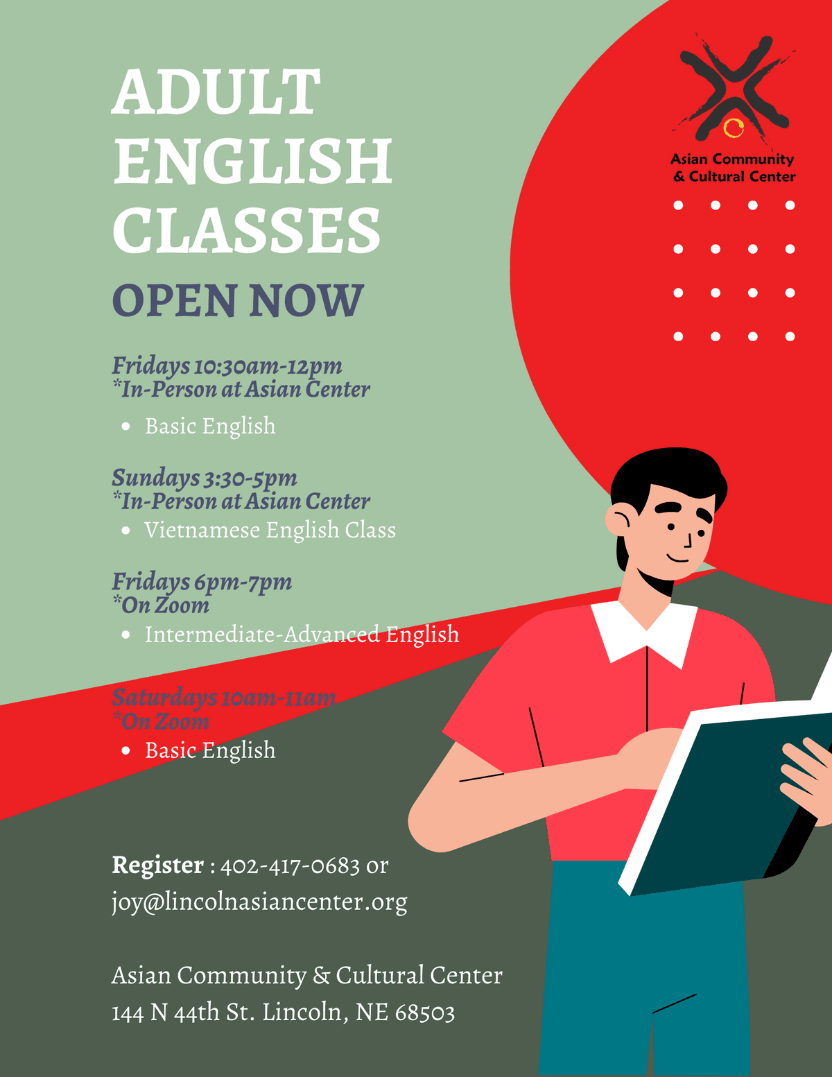 English Classes : Services : What We Do : Asian Community and Cultural ...
