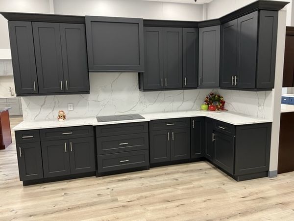 Lava Gray Shaker (A13) : Gallery : A1 Cabinet & Granite