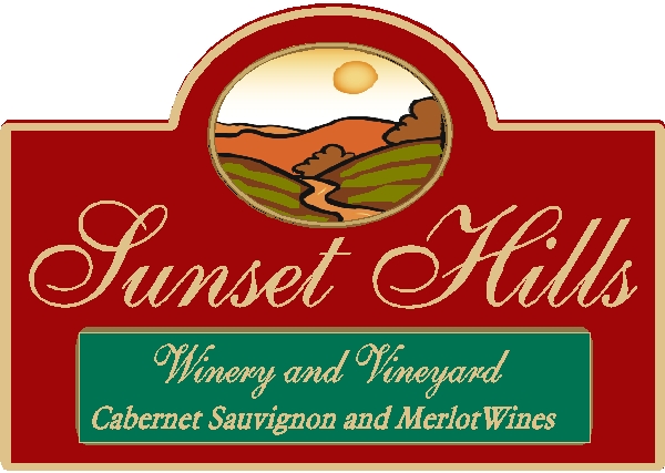 winery signs, vineyard signs, wine cellar signs,wine shop signs