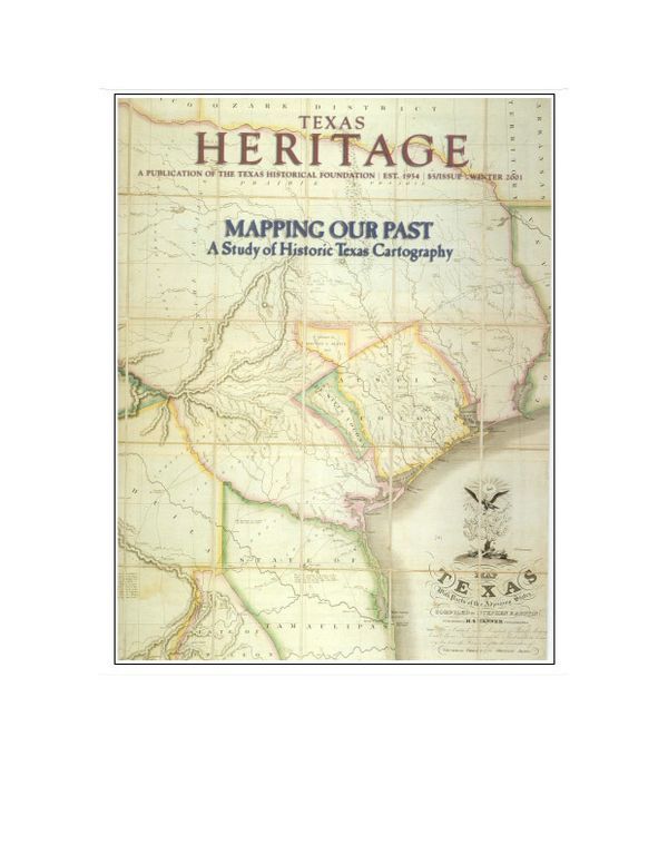 Texas Historical Foundation - Texas HERITAGE Magazine