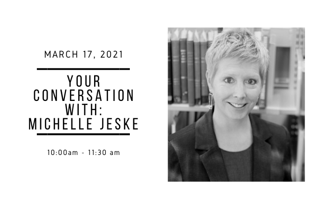 Your conversation with Michelle Jeske - Denver City Librarian