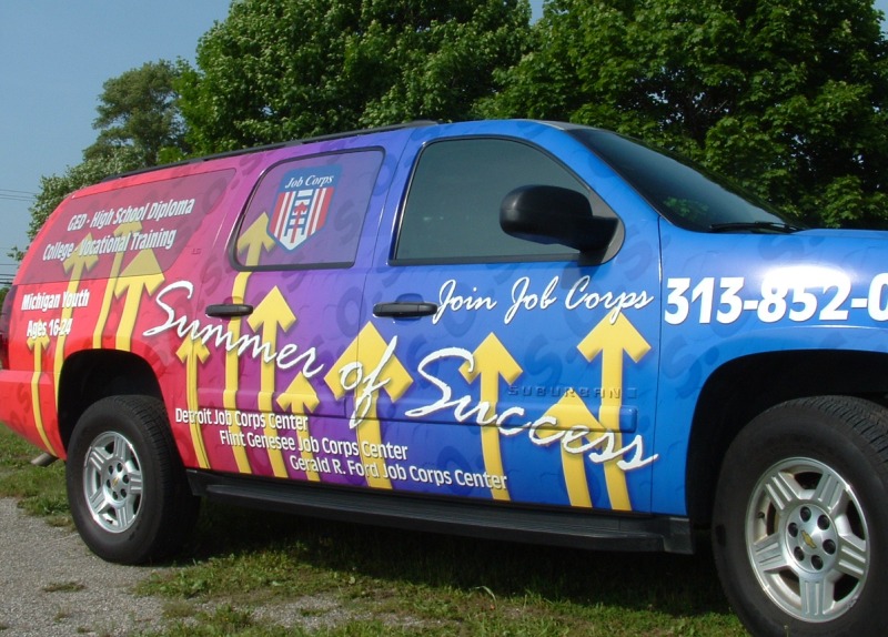Custom Designed Vehicle Wraps in Ann Arbor, MI